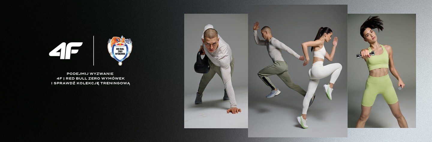 Marka 4F - odzież, obuwie, akcesoria sportowe dla każdego